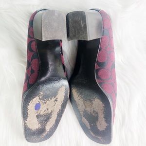 Coach | Shoes | Coach Block Heels Size 75 | Poshmark